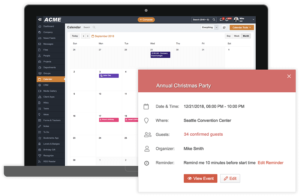 Personal Team Calendar MangoApps personal-team-calendar-mangoapps