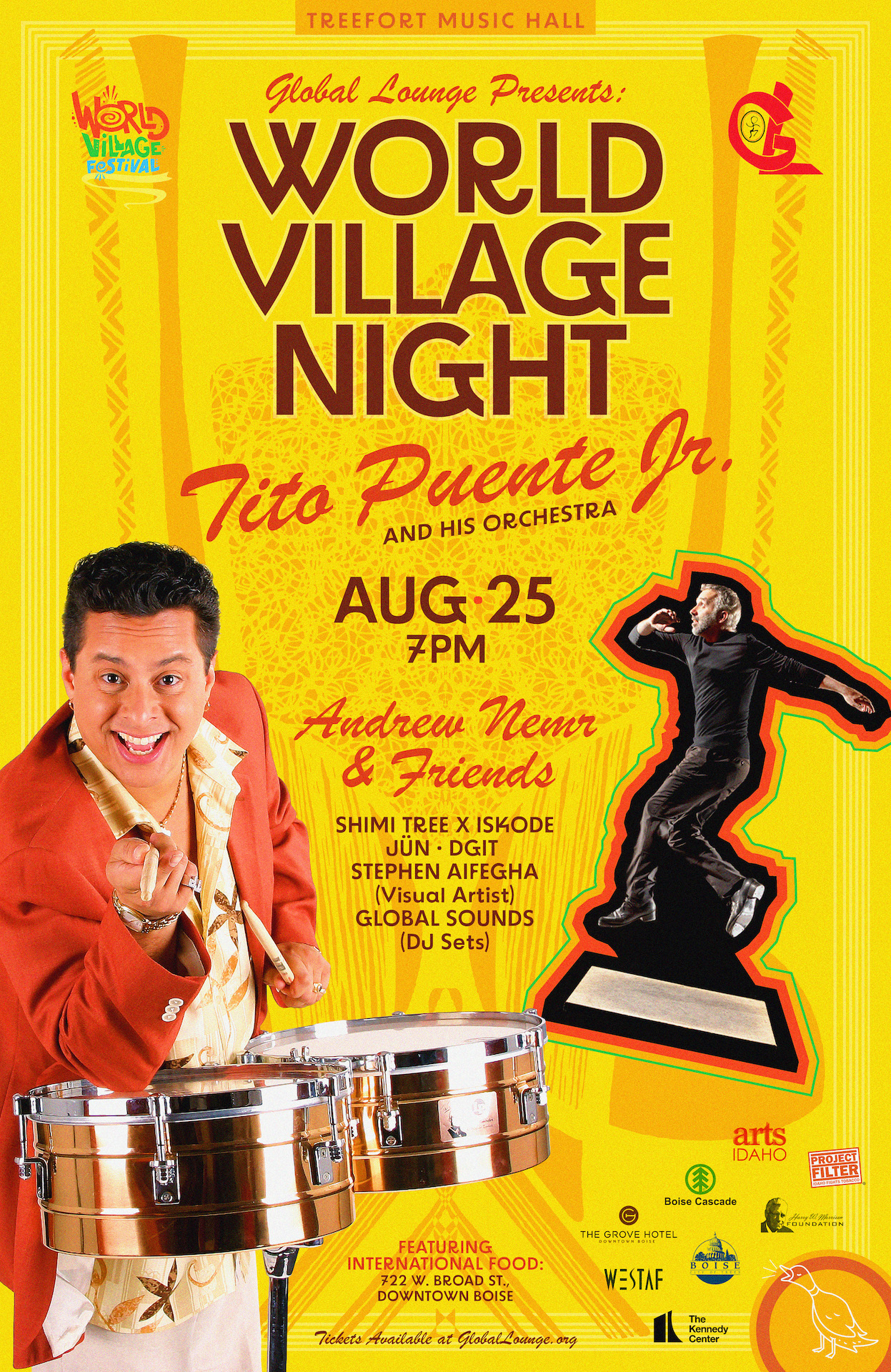 Tito Puente Jr. IN CONCERT!!!! | Global Lounge Events