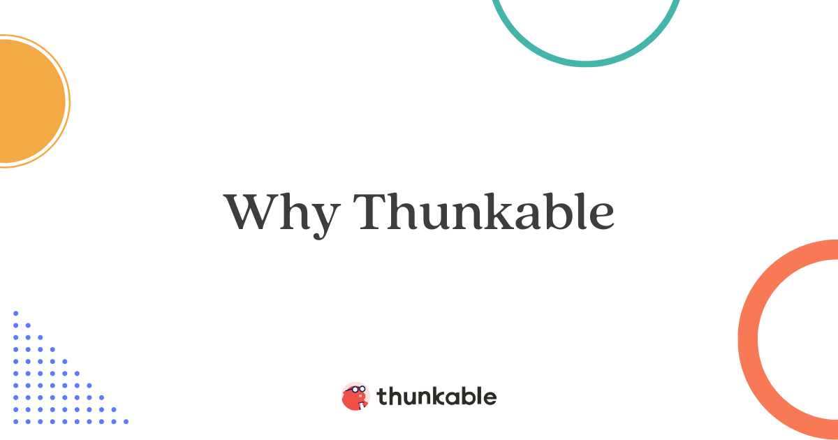 Why Thunkable