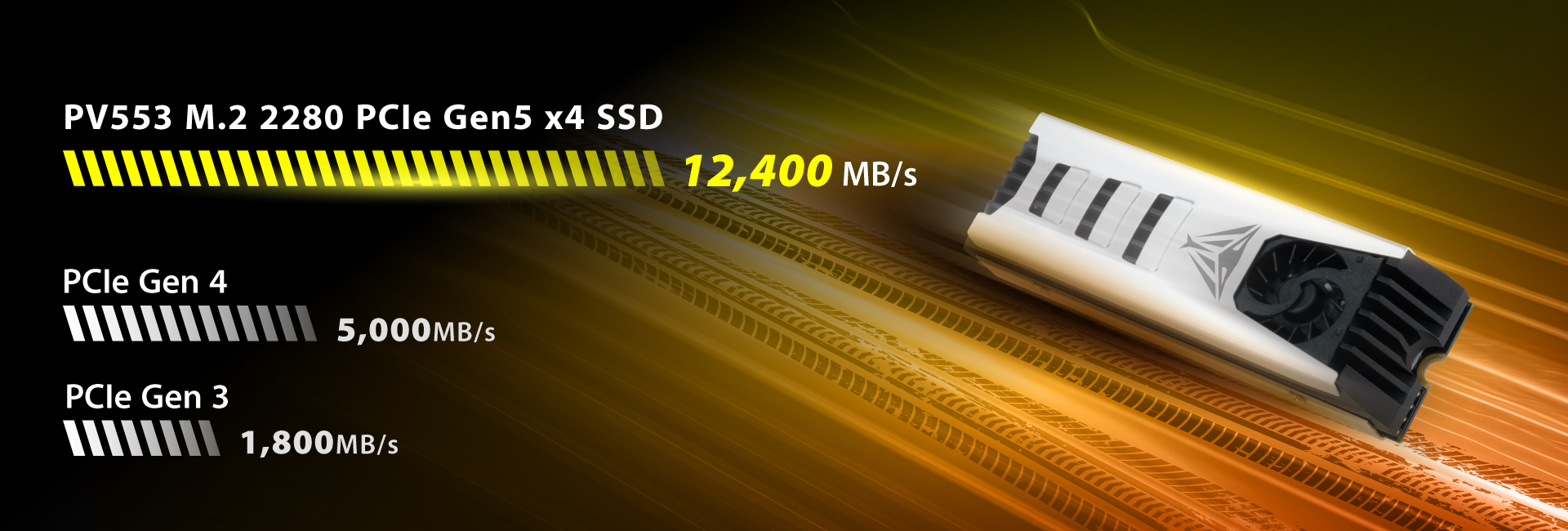 PV553 M.2 2280 PCIe Gen5 x4 SSD | Viper Gaming
