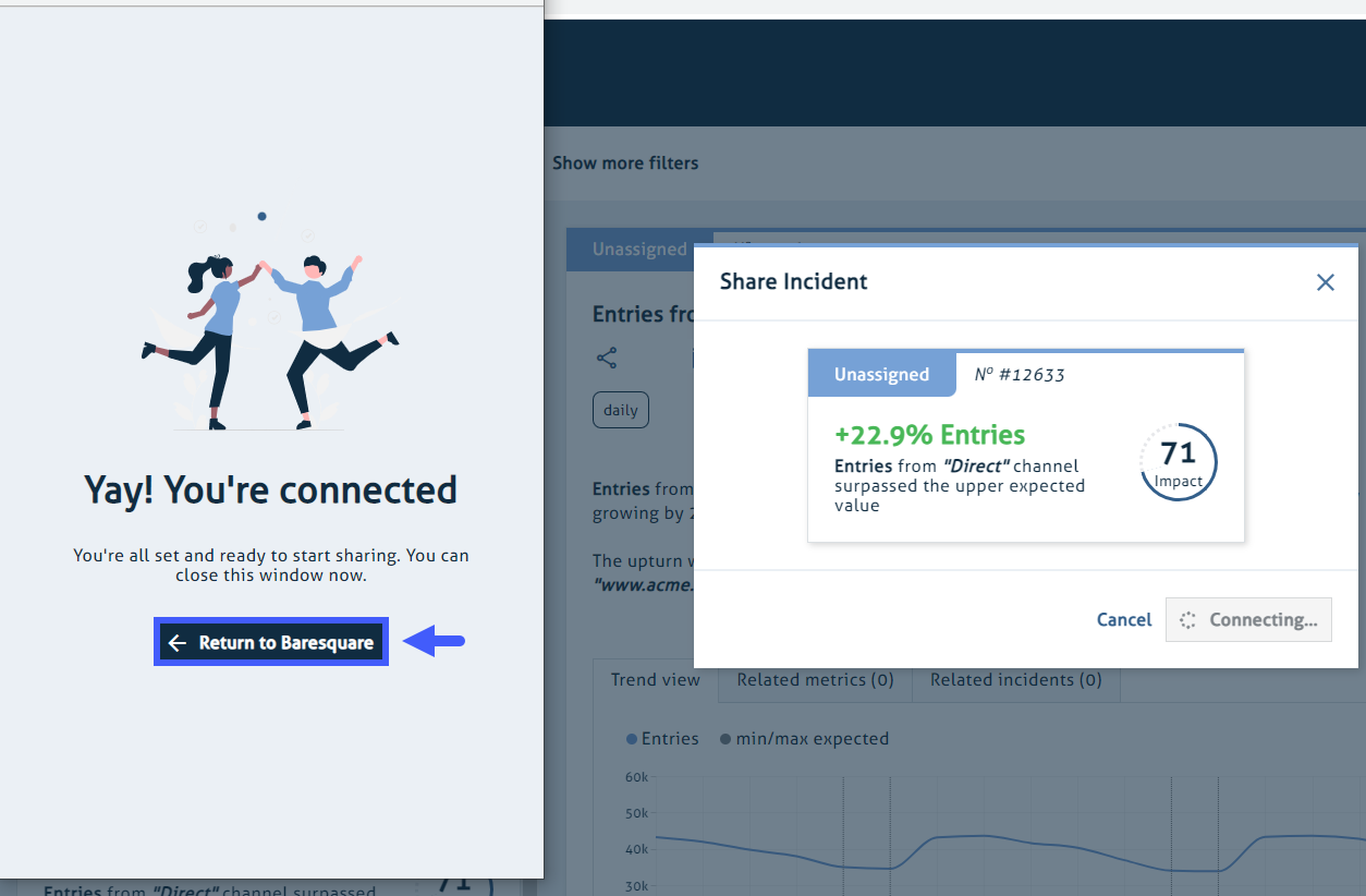 Introducing our new feature: Share a Baresquare ticket on Slack! | Baresquare