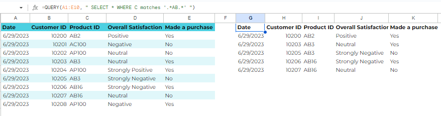 QUERY Function in Google Sheets: Simplifying Data Analysis | Baresquare