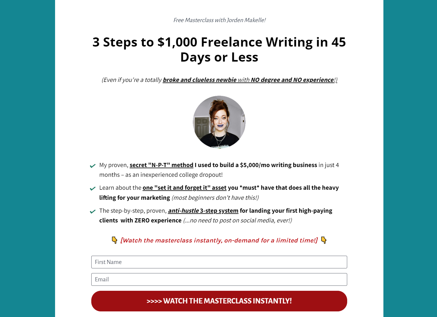 The Lazy Way to Create the Perfect Lead Magnet | Freelance Cake