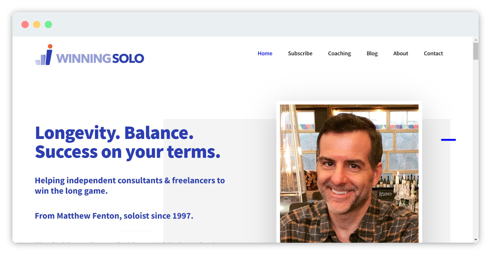 Best Consultant Website Examples | Freelance Cake