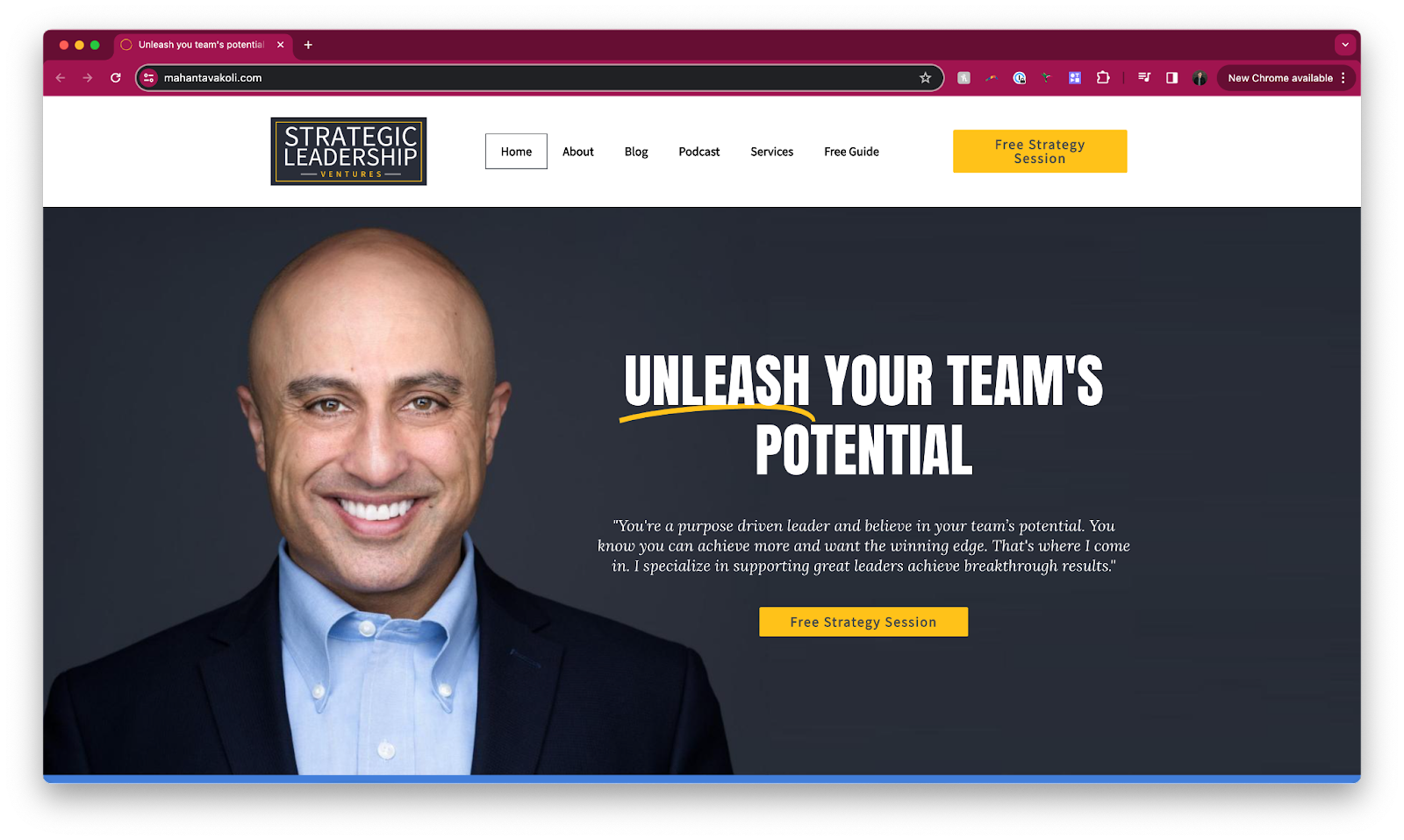 Best Consultant Website Examples | Freelance Cake