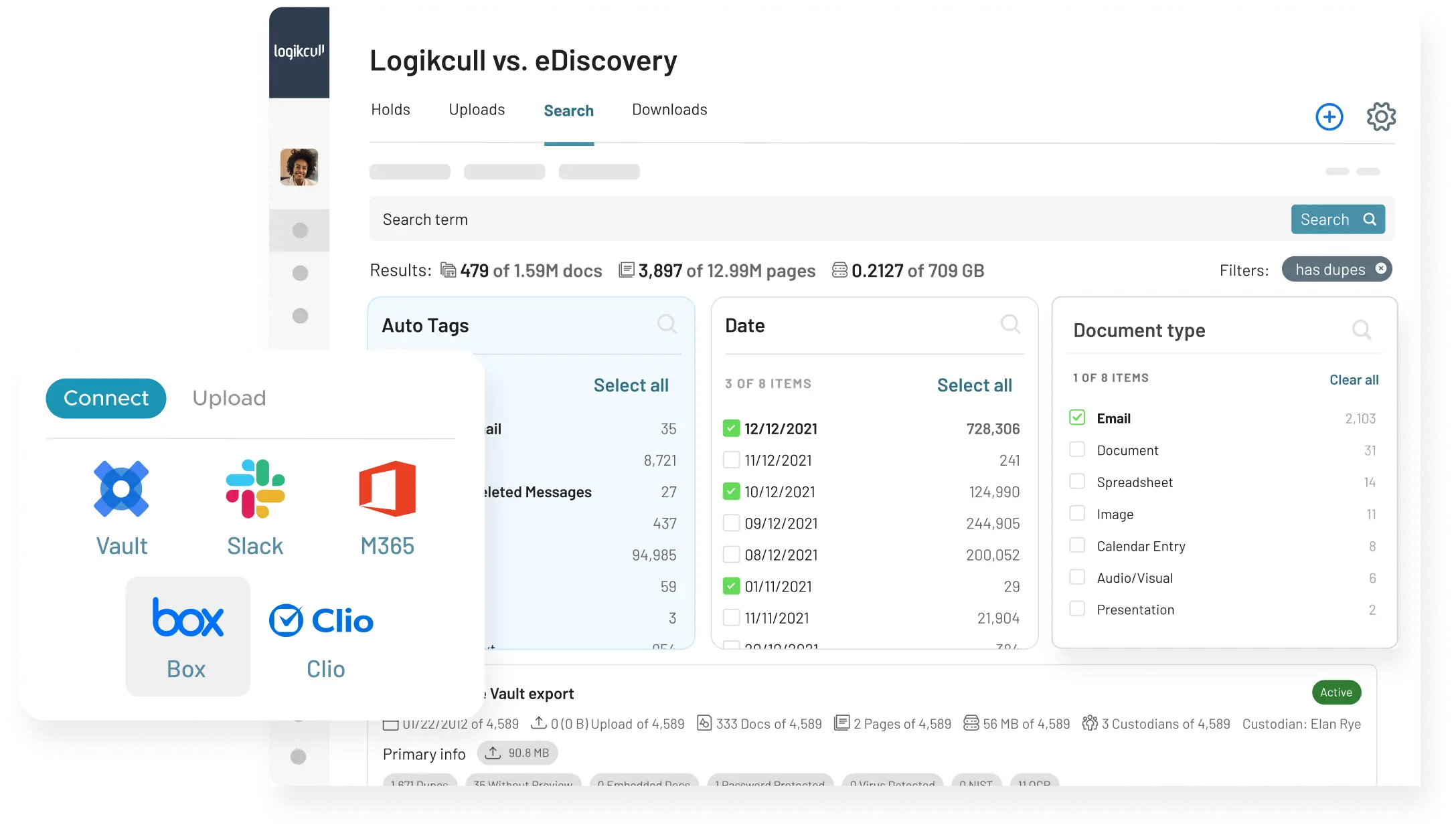 Un-Box All Your Data with a Click | Logikcull