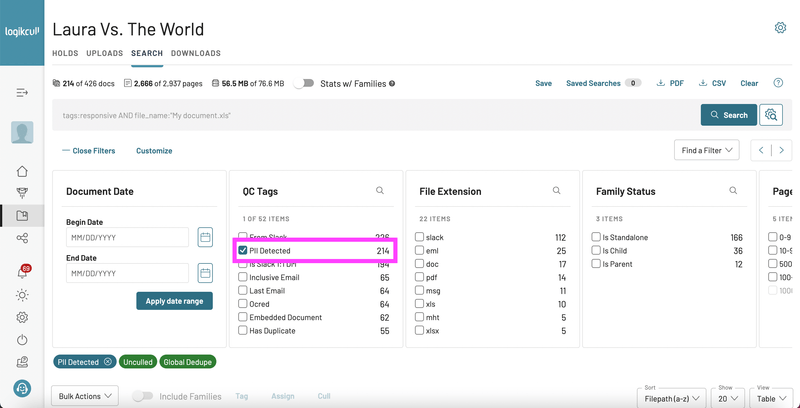 Find PII Instantly — Without Looking at a Single Document