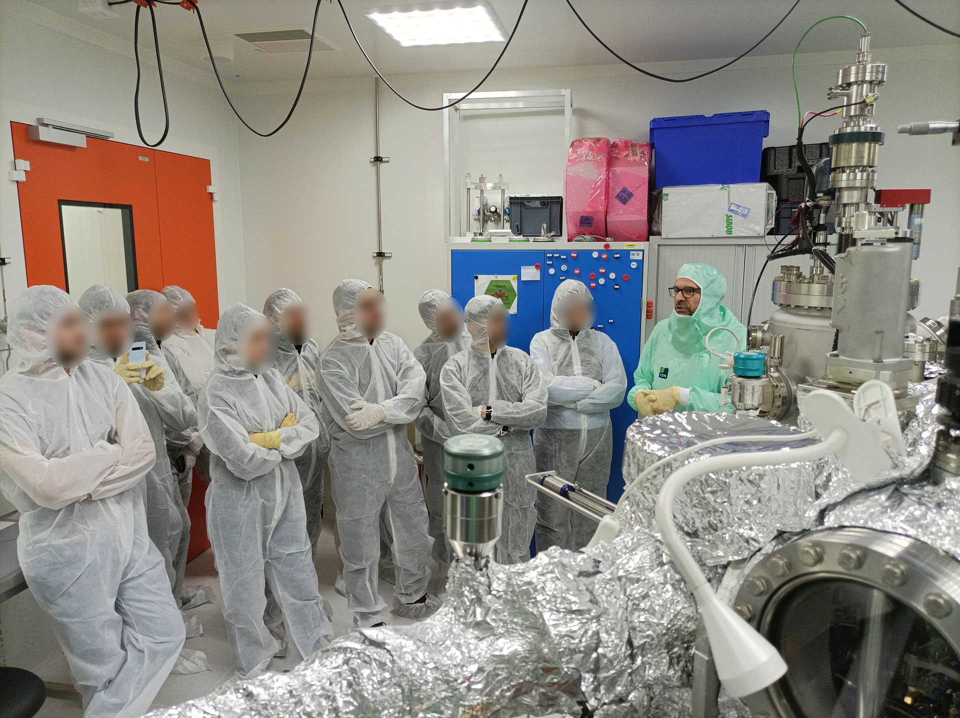 TSAR - Master students from CentraleSupélec visiting C2N institute