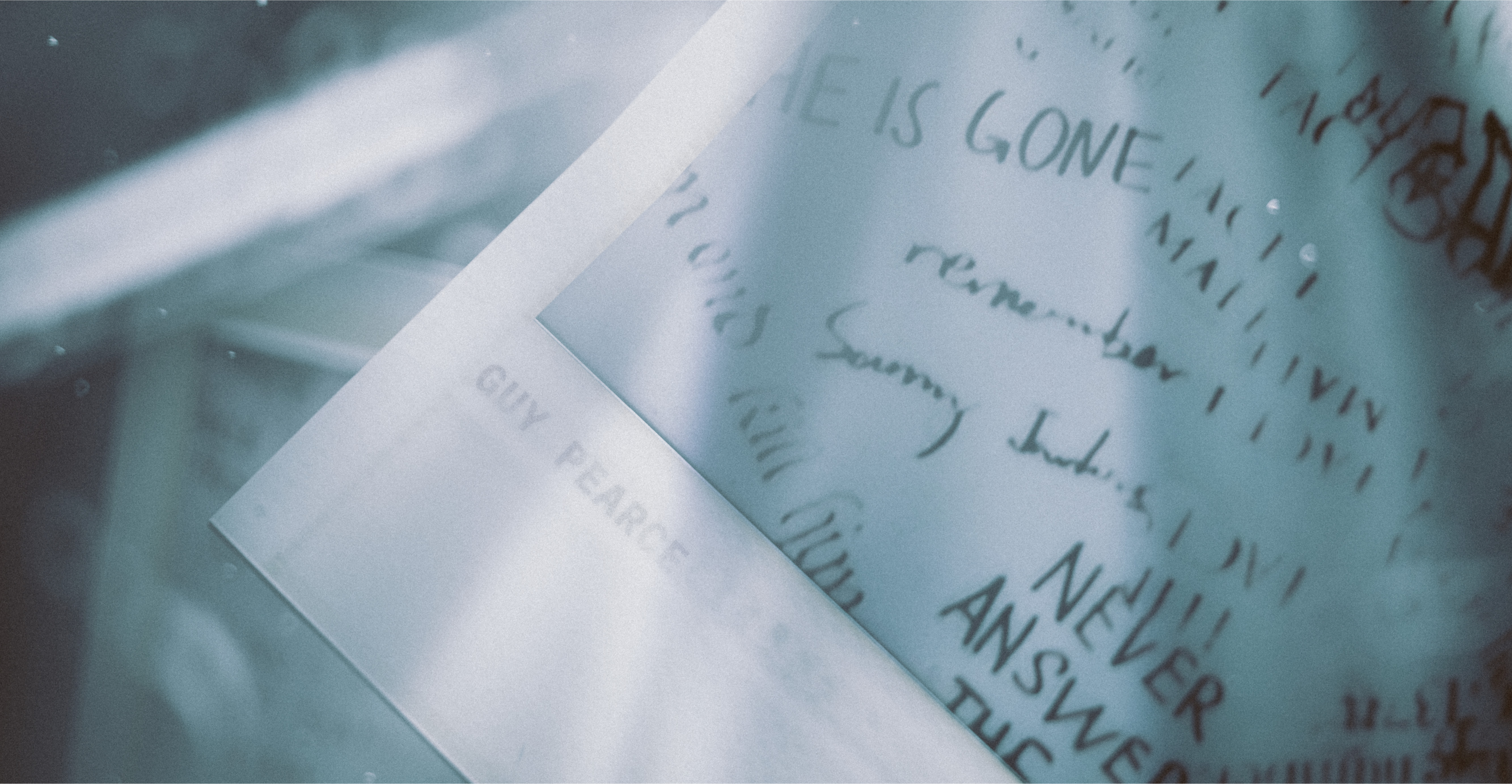 memento title sequence