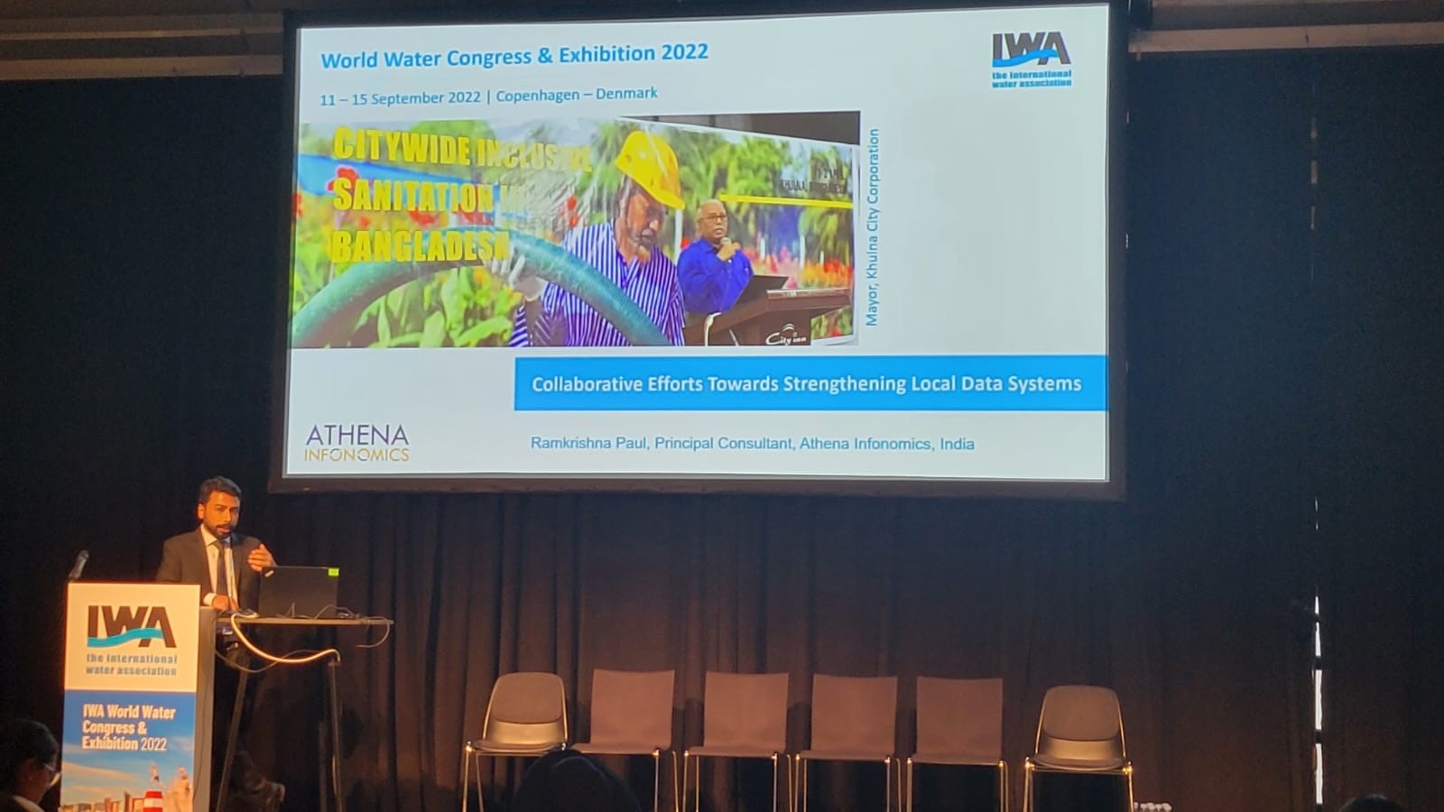 Athena Infonomics Champions Inclusive Sanitation at 2022 IWA World ...