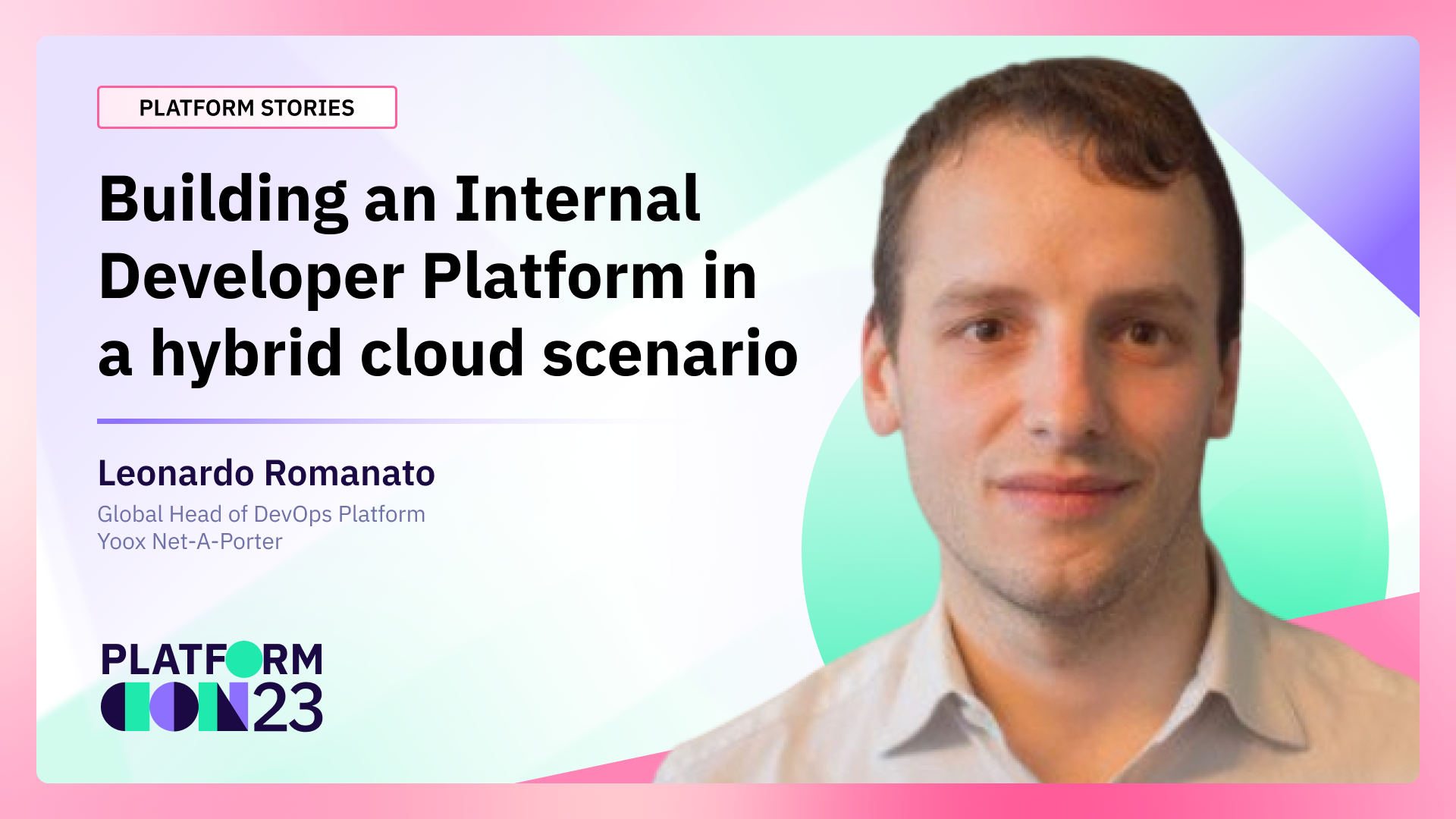 Building an Internal Developer Platform in a hybrid cloud scenario