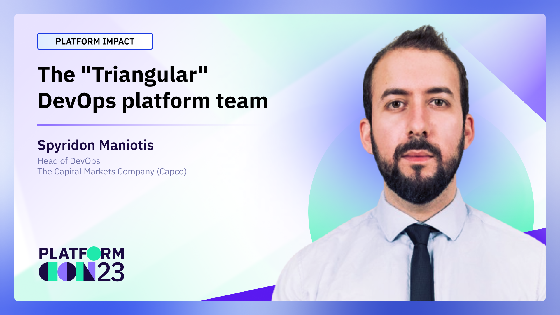 The "Triangular" DevOps platform team