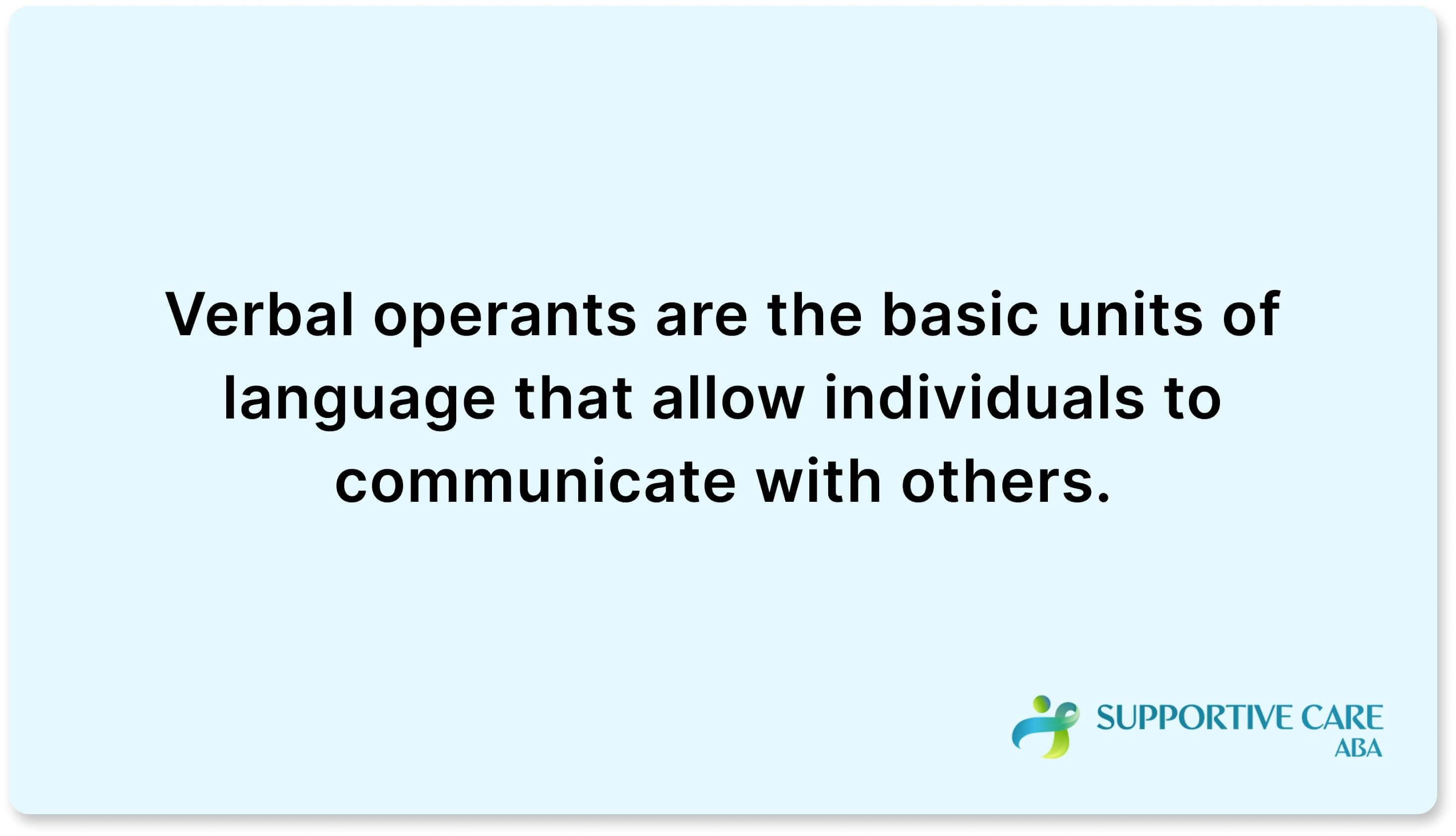 What Are Verbal Operants In ABA Therapy?