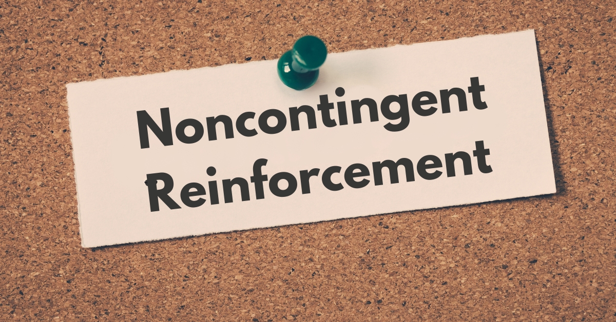 What is Noncontingent Reinforcement in Autism?