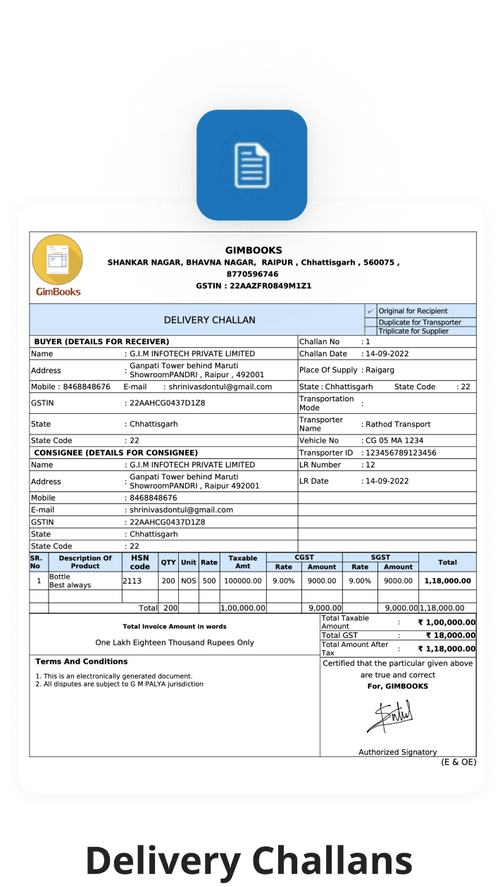 GST Billing Software with Invoice Generator & Manager |GimBooks