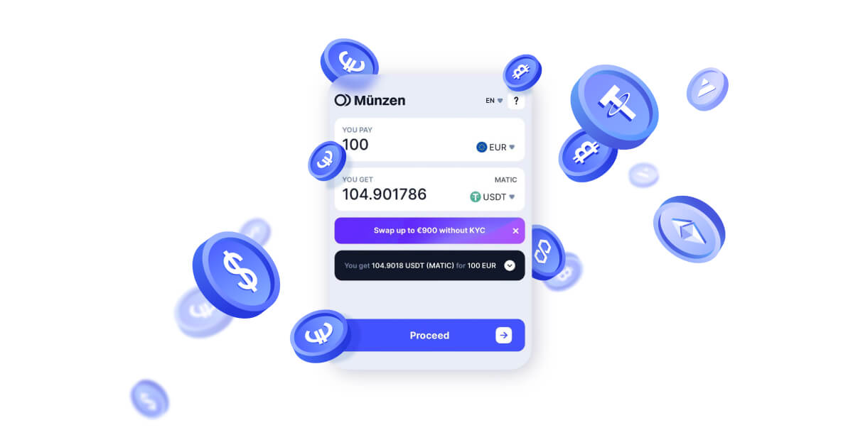 Münzen On-ramp Widget — Buy dozens of cryptocurrencies and NFTs with a ...