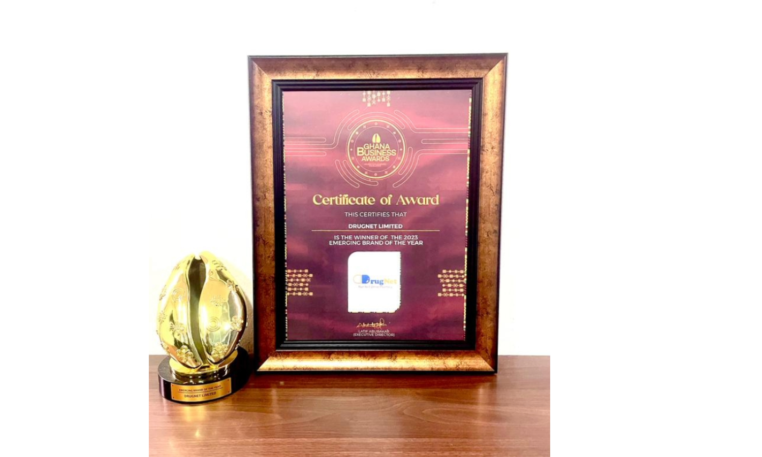 DrugNet Secures Top Honor as "Emerging Brand of the Year" at Ghana ...