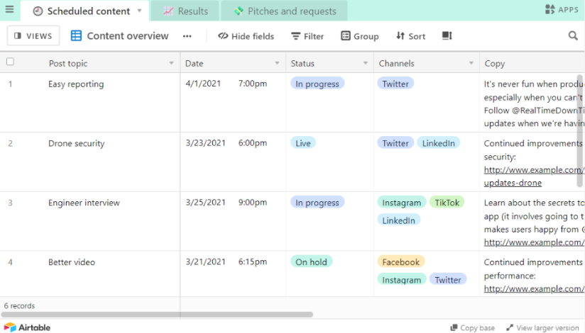 5 Tools for Creating a Content Calendar | Munch