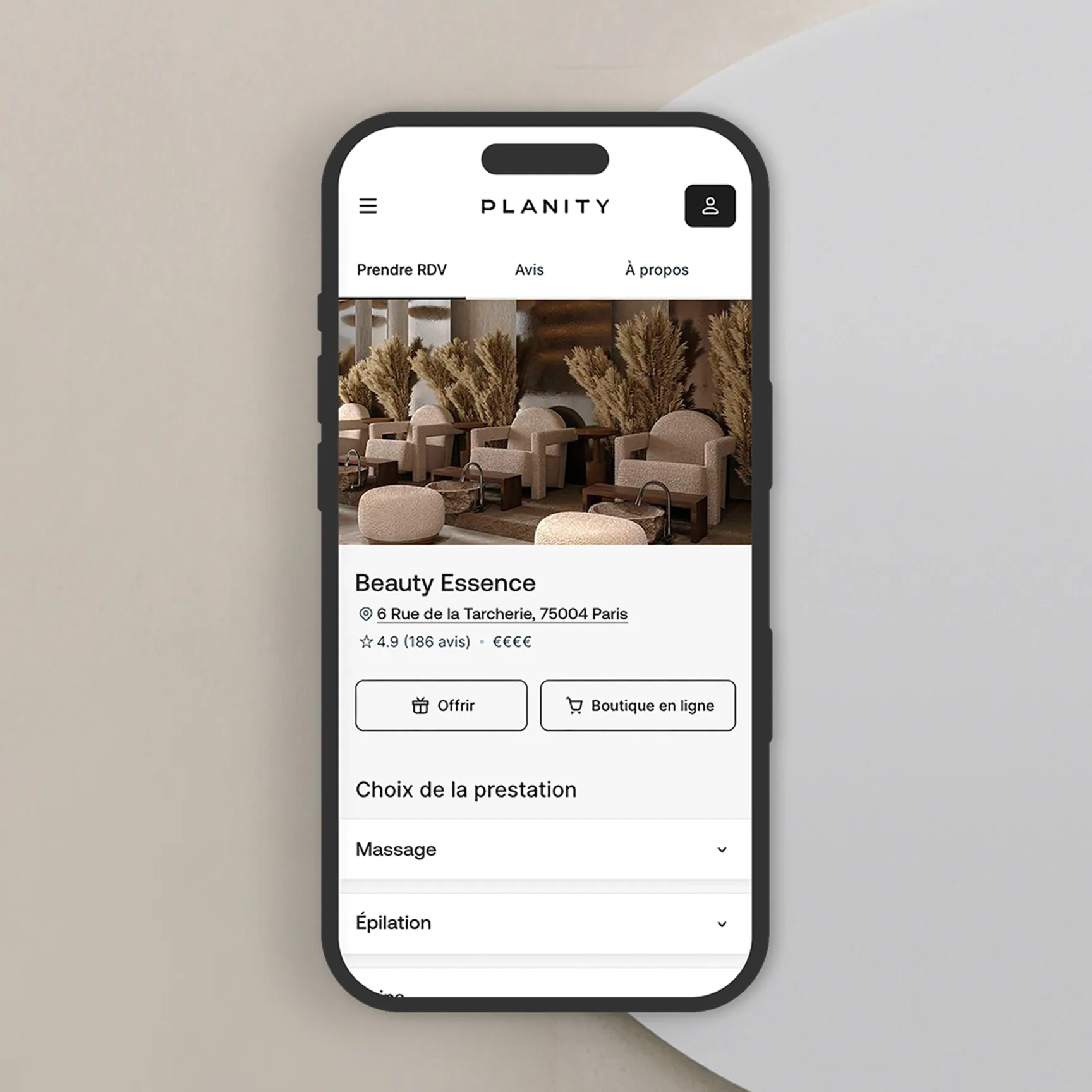 Logiciel Planity Pro pour les Instituts de Beauté