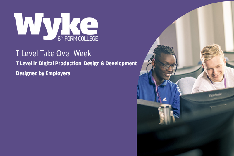 T Level in Digital Production, Design and Development | Wyke 6th Form ...