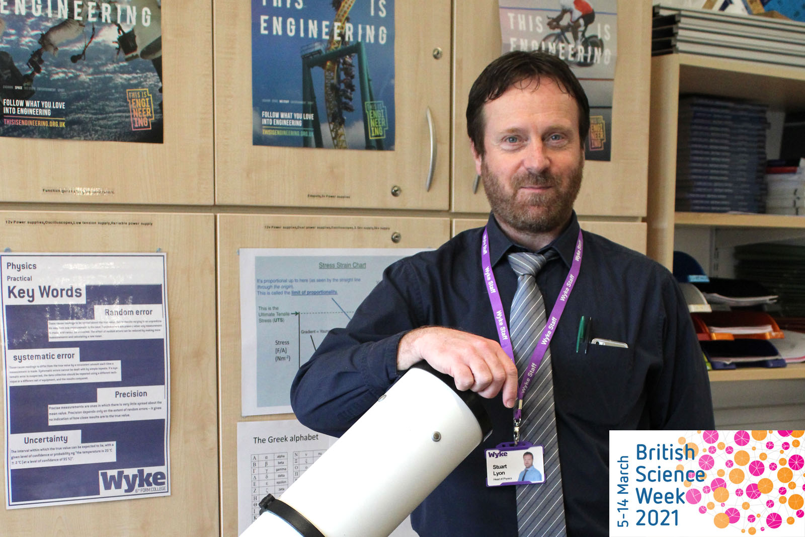 Physics in Focus: Stuart Lyon | Wyke 6th Form College