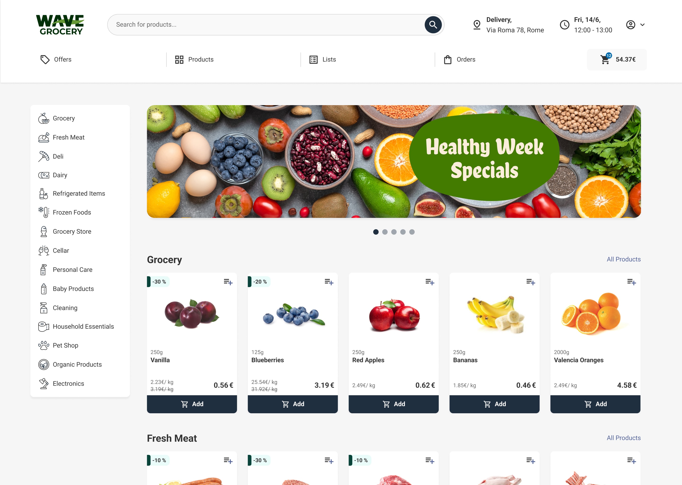 Online Ordering Software for Grocery Businesses | Wave Grocery