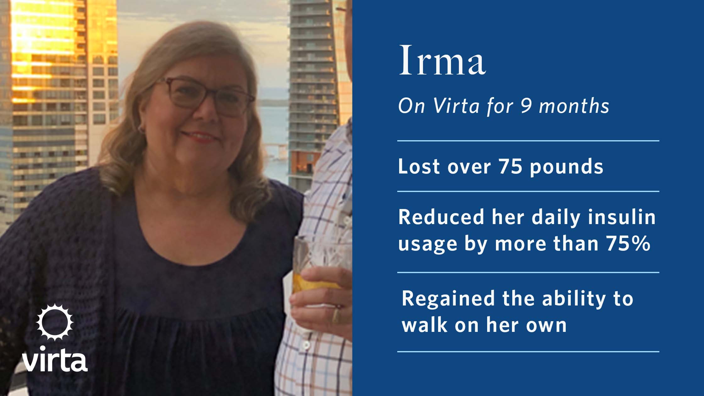 As a benefits leader, Irma wanted to put Virta to the test