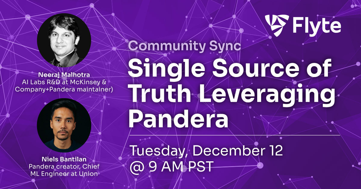 Single Source of Truth Leveraging Pandera