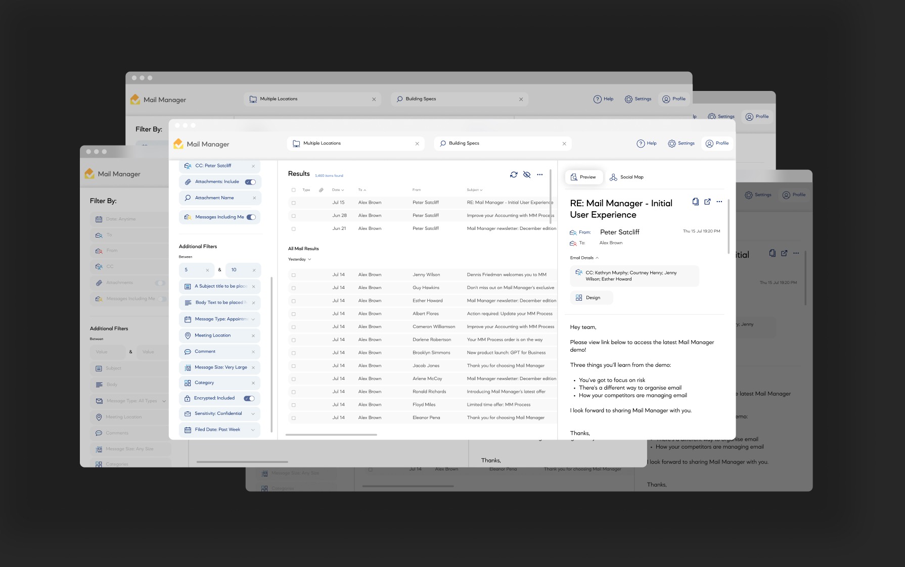 Mail Manager | Web + iOS & Android Mobile App Development | N4 Studio®