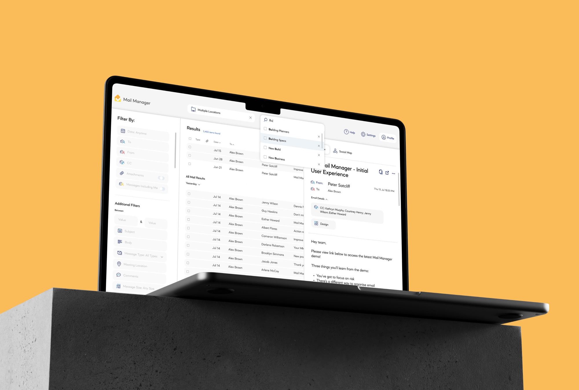 Mail Manager | Web + iOS & Android Mobile App Development | N4 Studio®