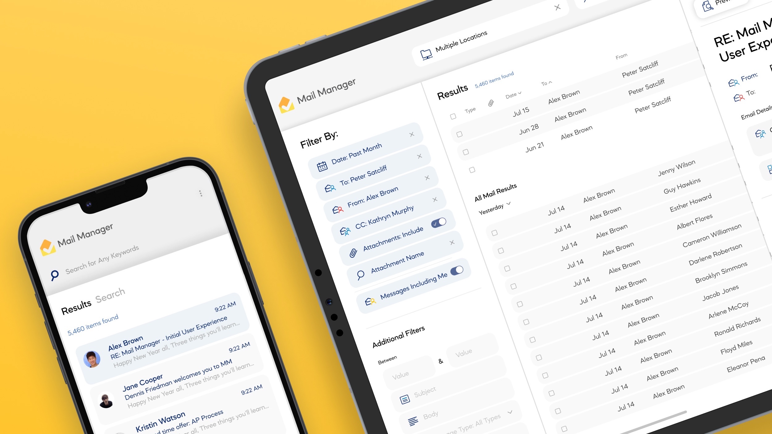 Mail Manager | Web + iOS & Android Mobile App Development | N4 Studio®