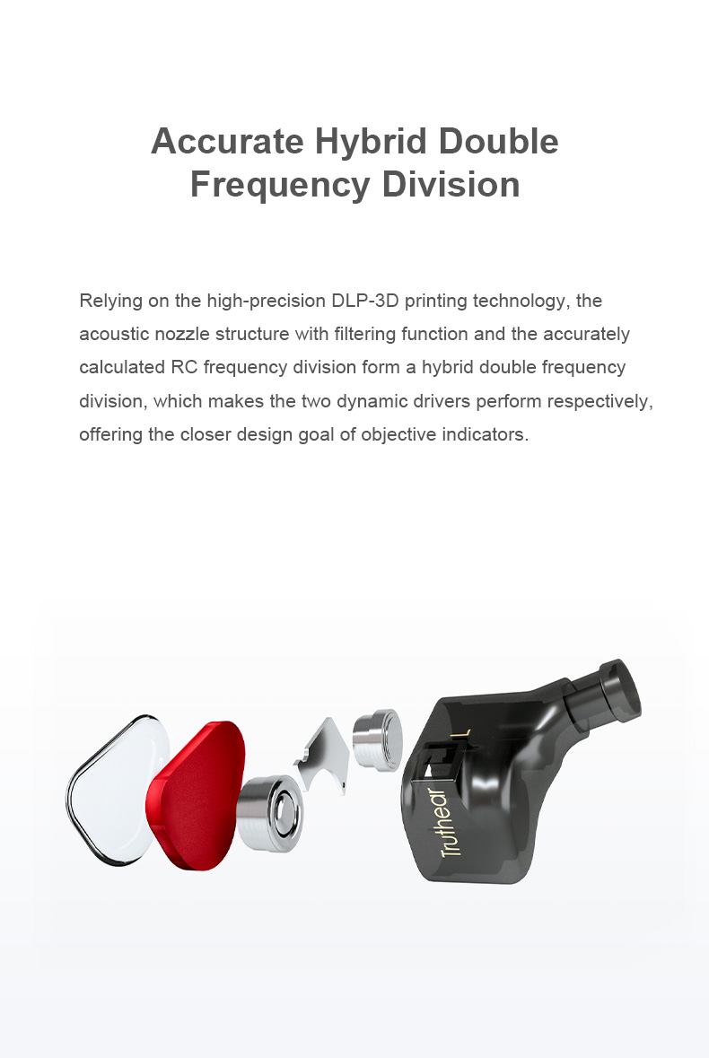 TRUTHEAR ZERO:RED Dual Dynamic Driver Headphone