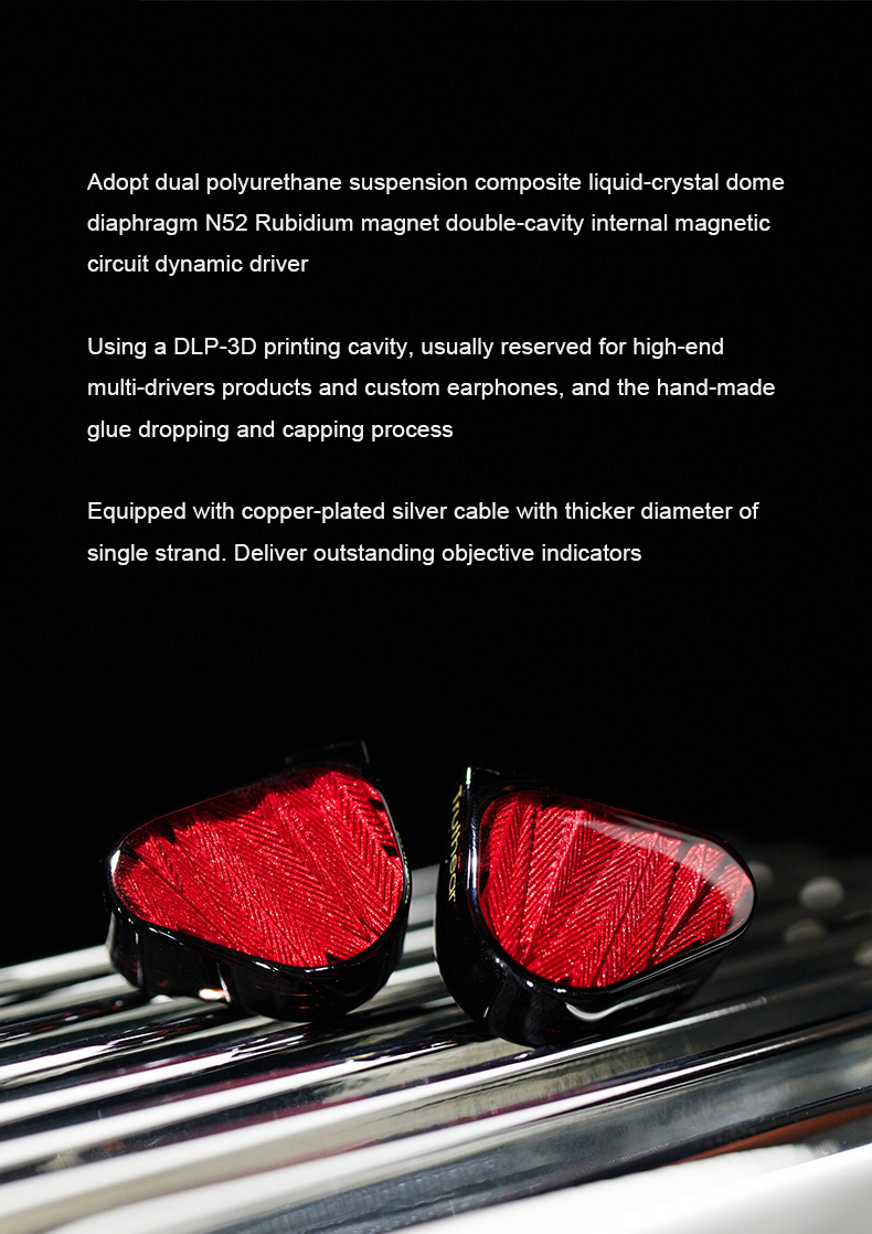 TRUTHEAR ZERO:RED Dual Dynamic Driver Headphone