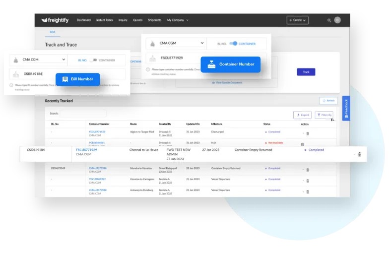 Freight Shipment Tracking Software - Freightify