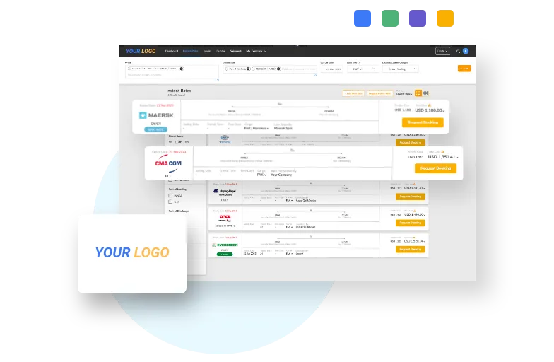 White Label Freight Forwarding Customer Portal - Freightify