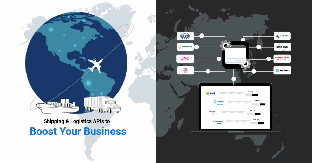 Shipping & Logistics API's - Why is it beneficial for freight forwarders?