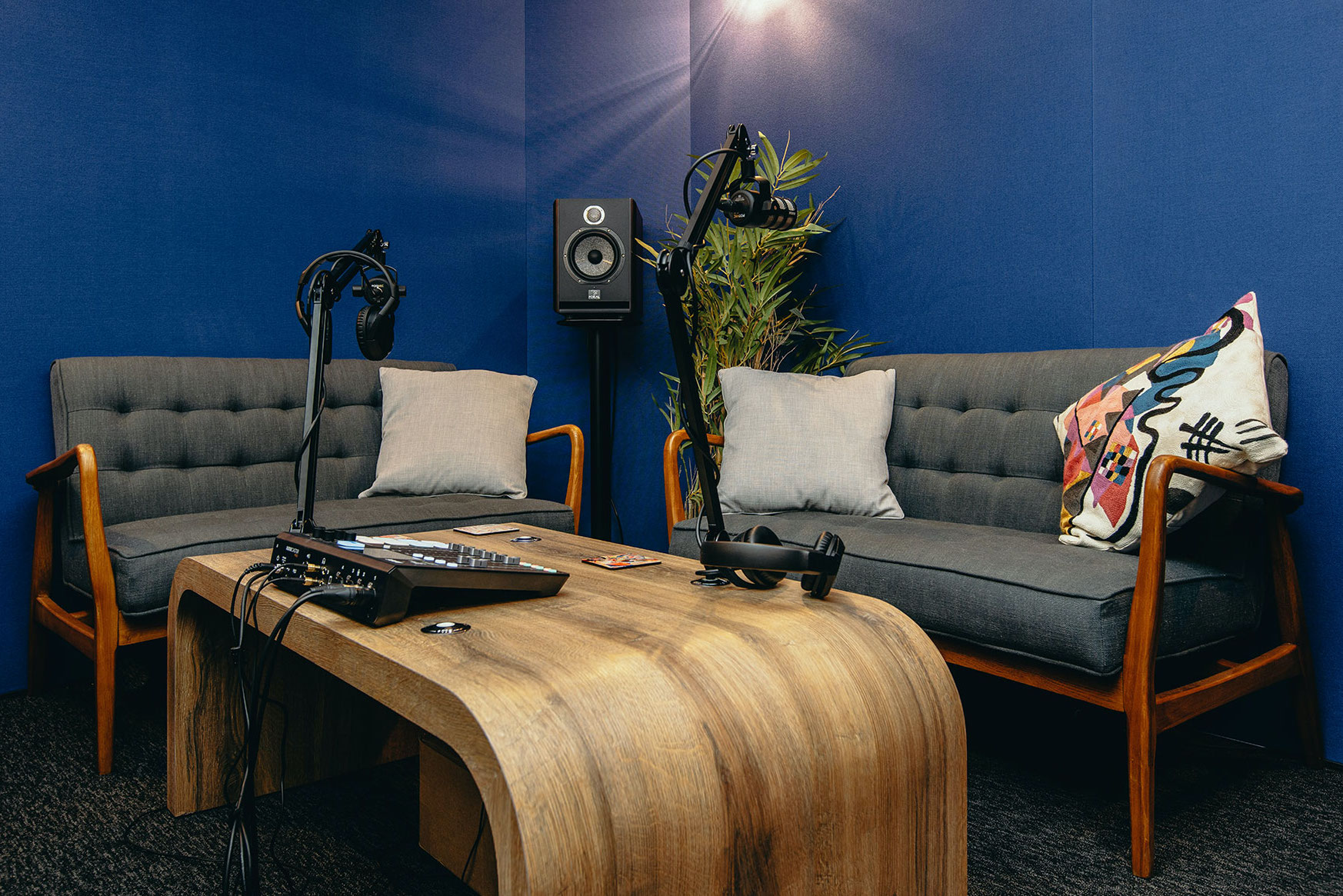 Podcast Suite | Affordable Music Studios in East London at The Halley