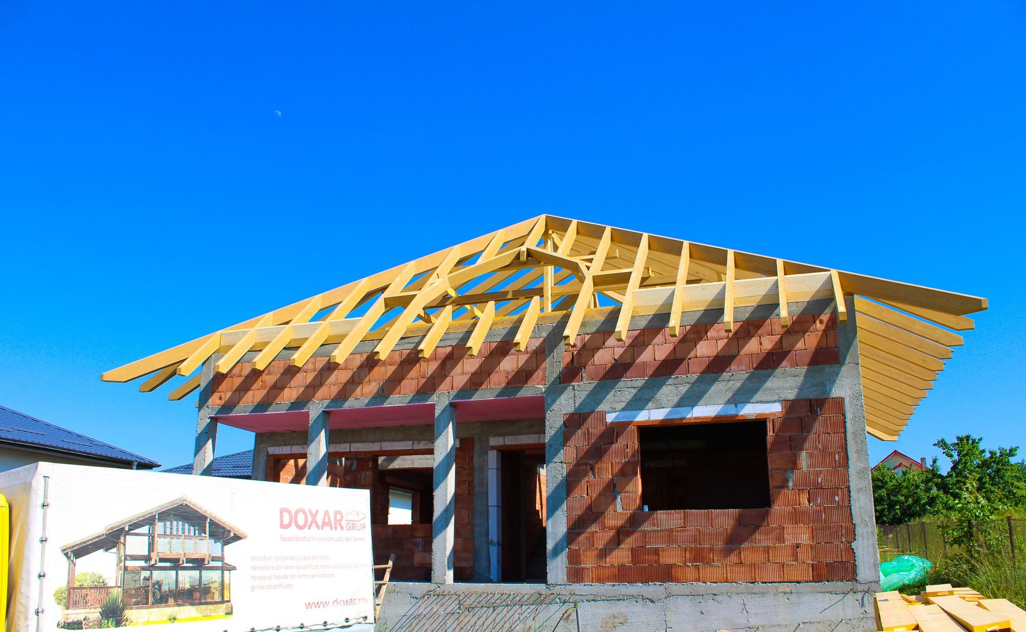 Șarpante din lemn, Structuri din lemn | Doxar Grup - Construcții din lemn