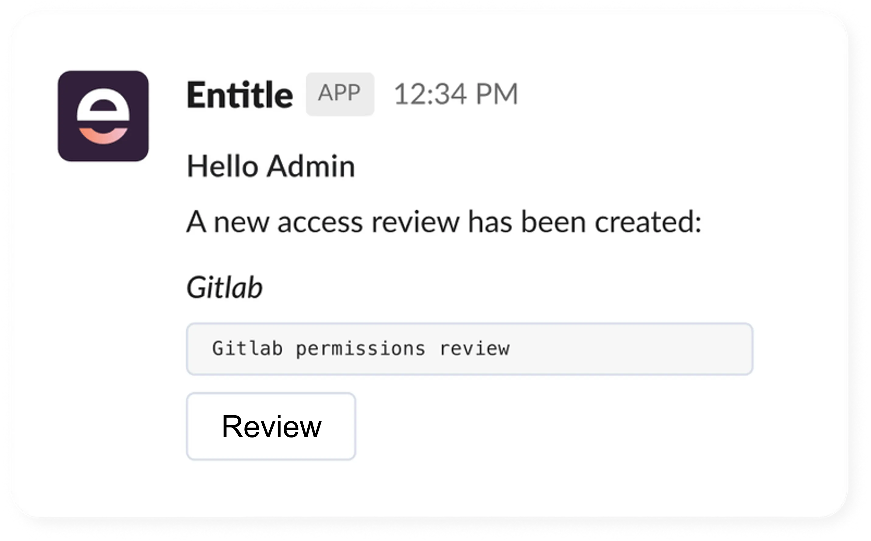 Automated User Access Reviews | Entitle