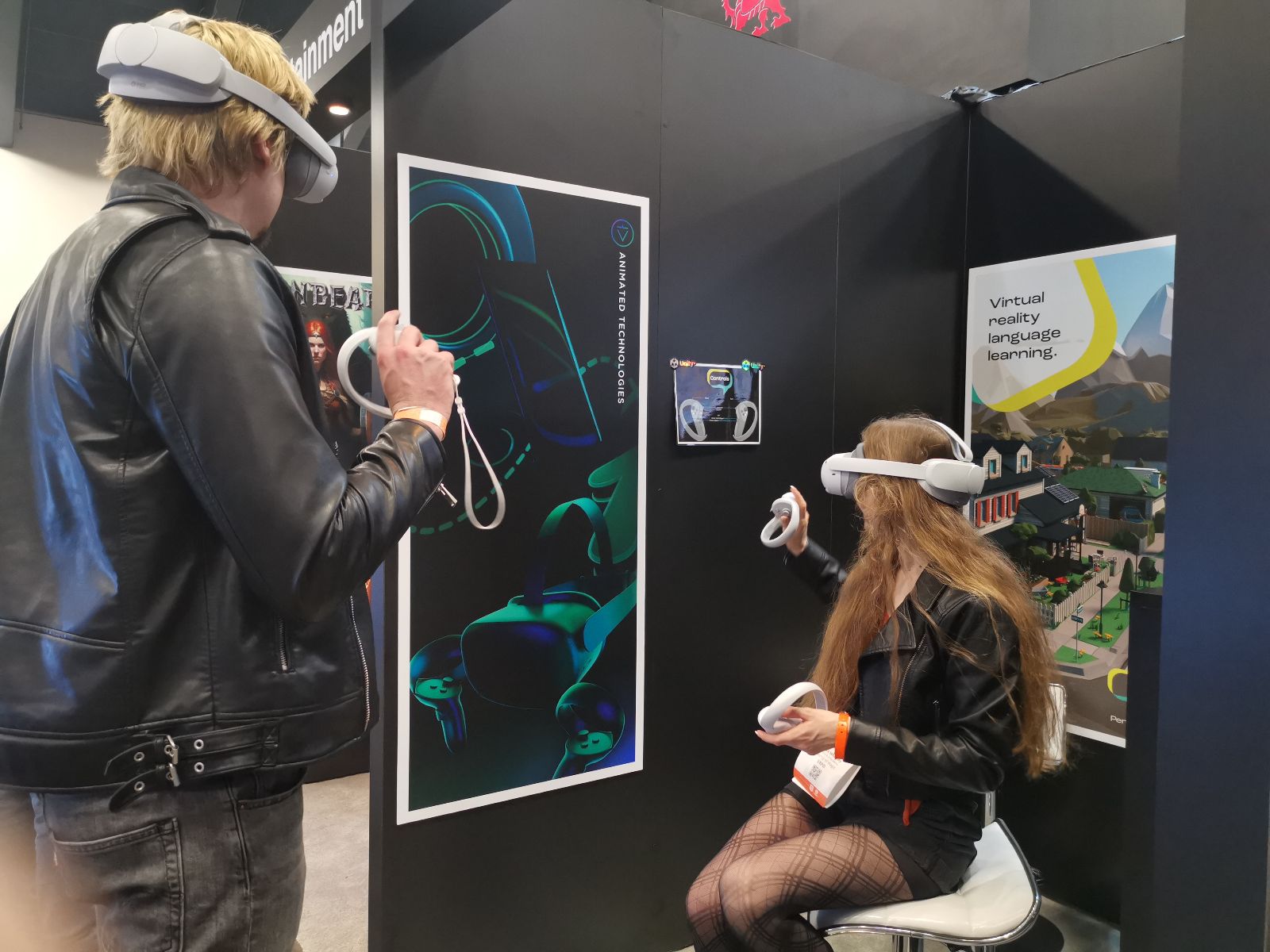 A Virtual Reality Language Learning Game - AT at the GDC