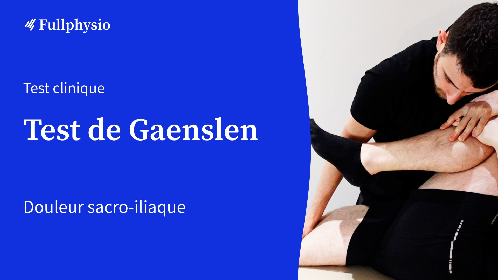 Vidéo de test - Test de Gaenslen