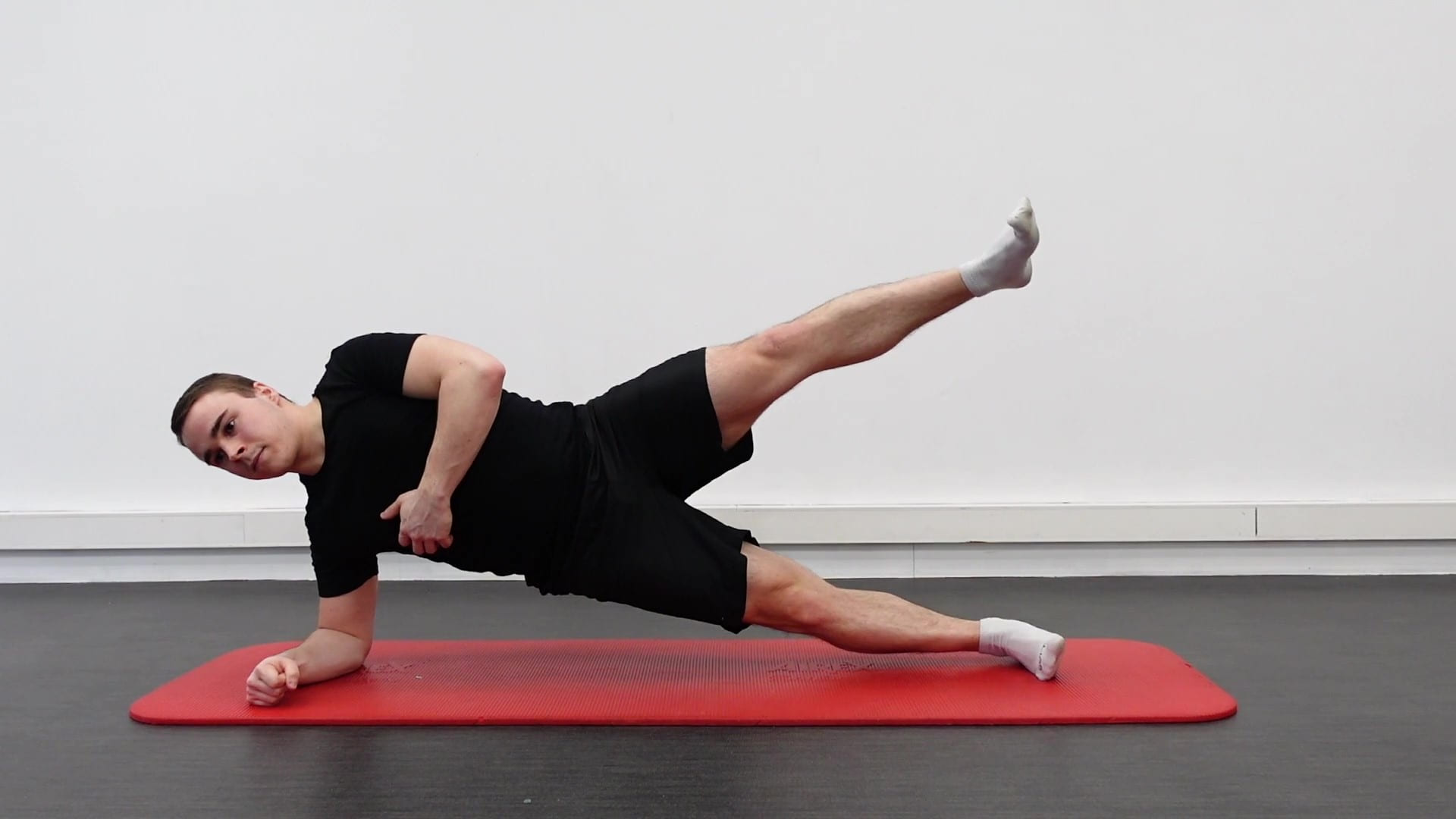 Vidéo d'exercice - Gainage latéral avec abduction de hanche