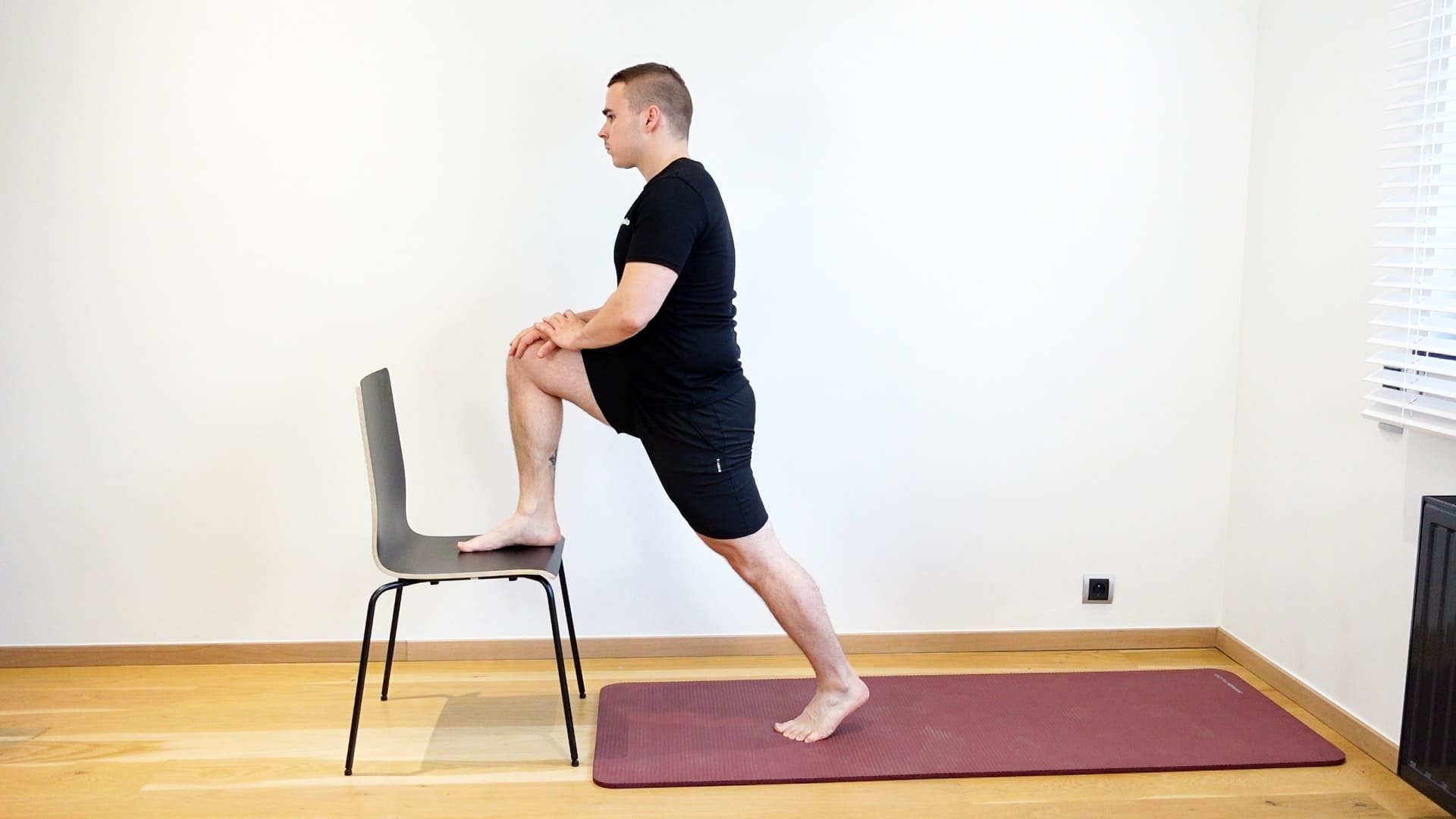 Vidéo d'exercice - Flexion plantaire avec étirement du mollet