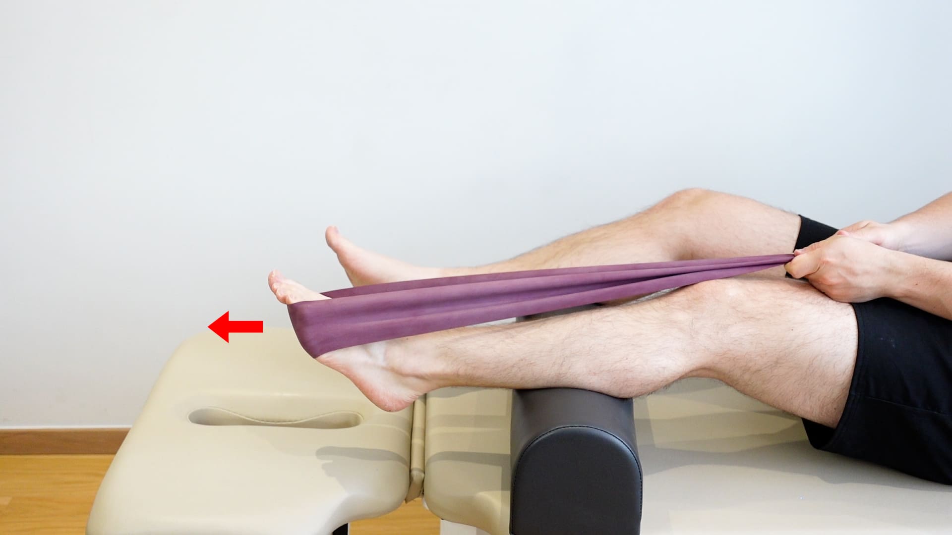 Vidéo d'exercice - Renforcement flexion plantaire isométrique avec ...