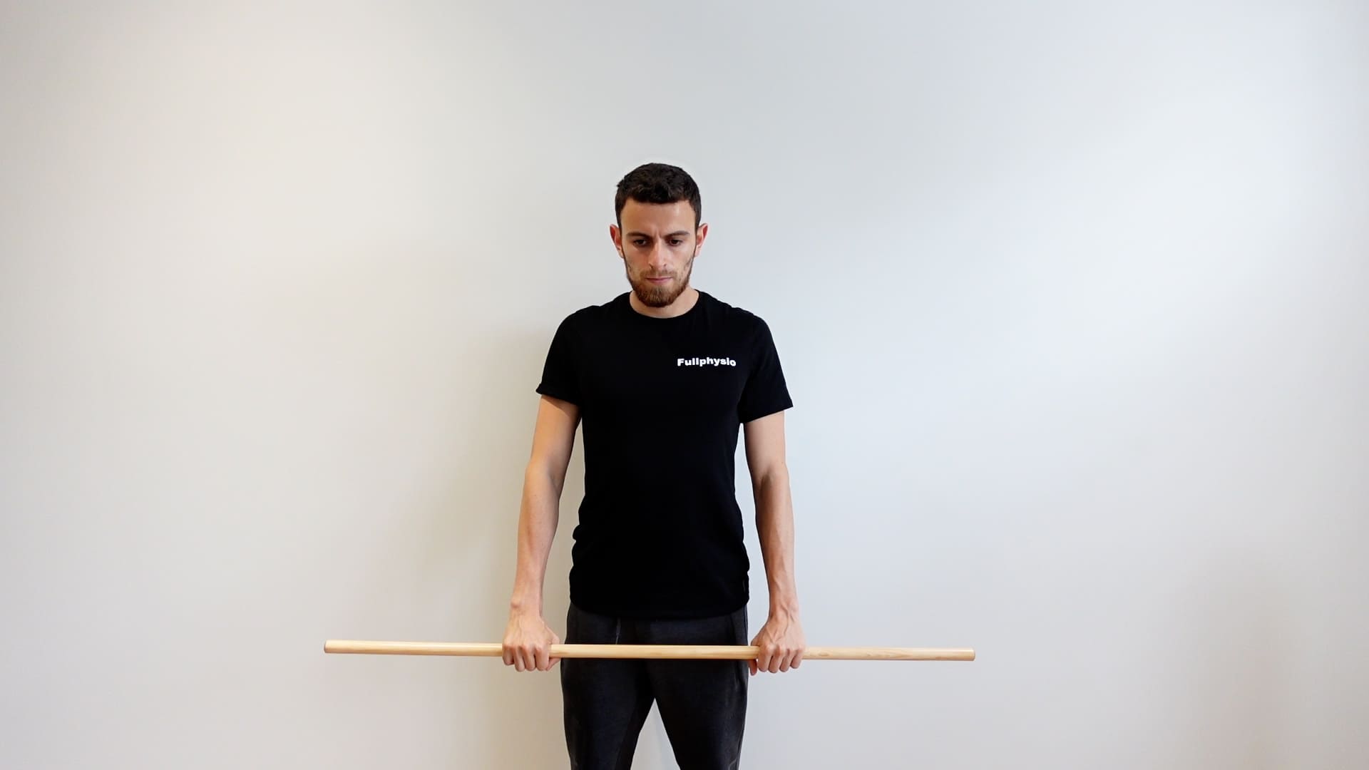 Vidéo d'exercice - Flexion d'épaule actif-aidé avec bâton