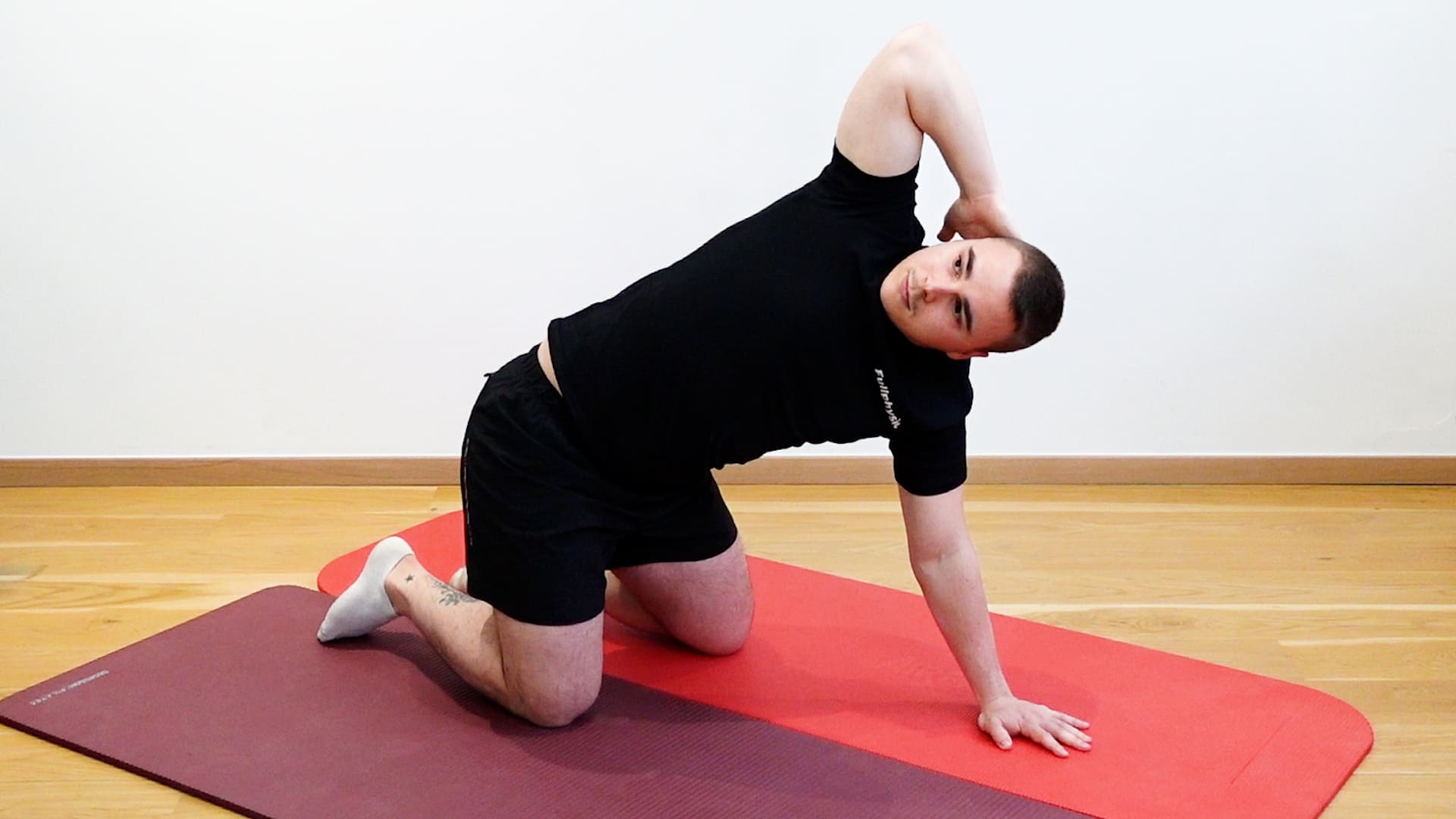 Vidéo d'exercice - Rotation du tronc position quadrupédique