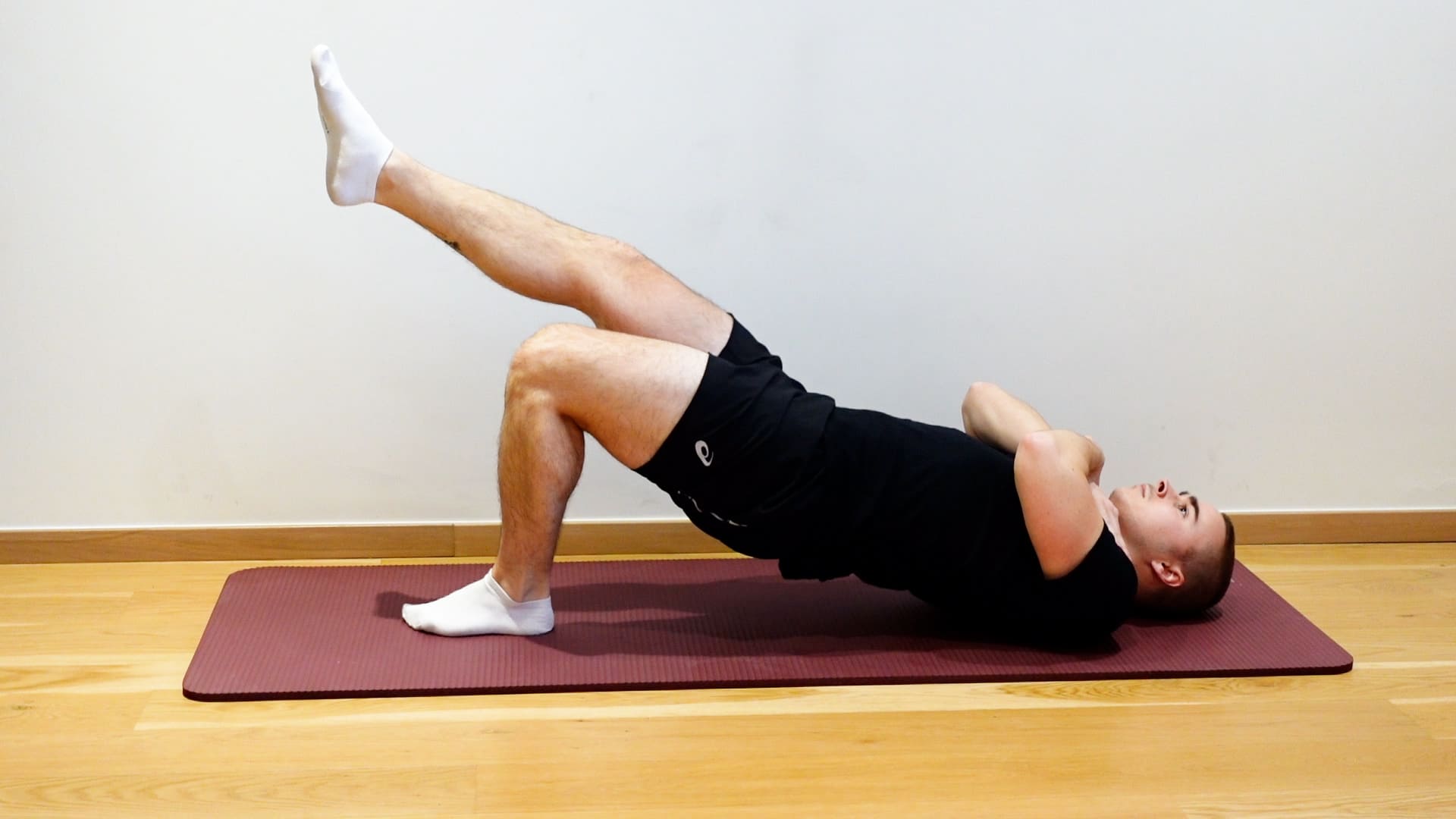 Vidéo d'exercice - Pont fessier unipodal