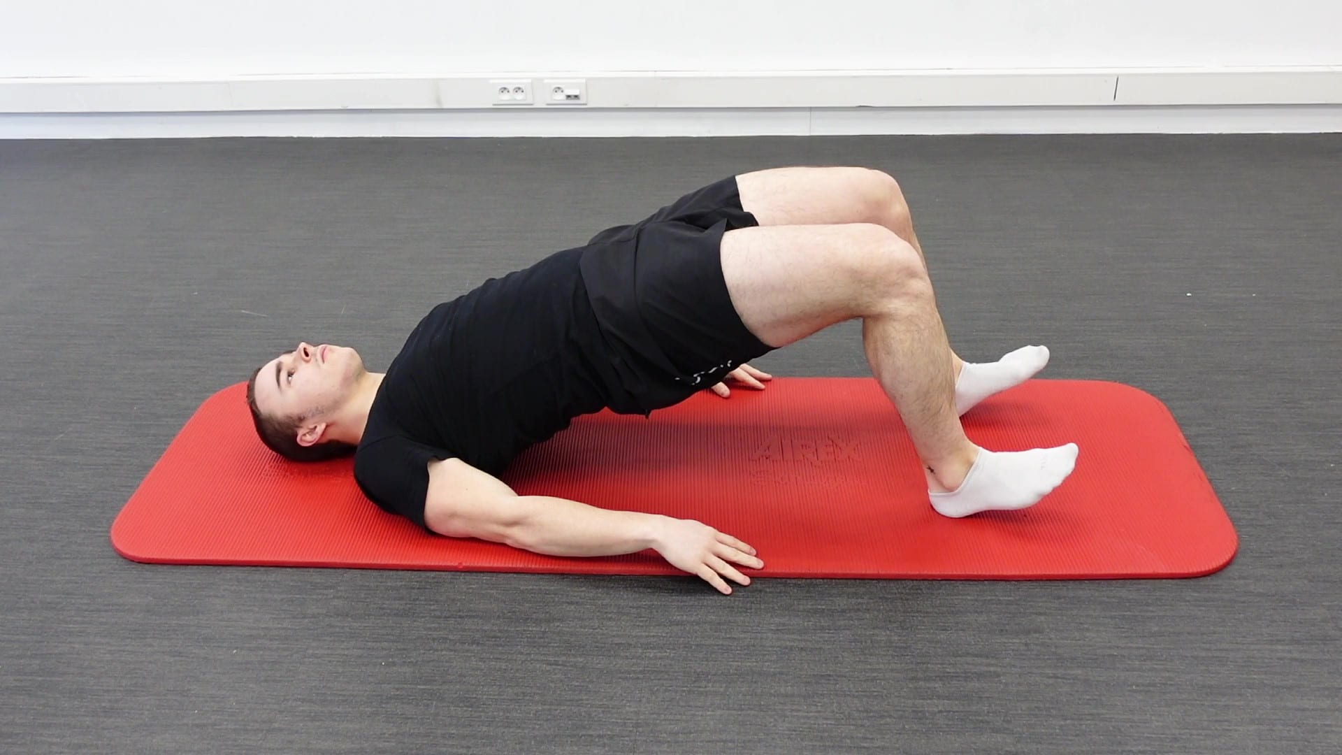 Vidéo d'exercice - Pont fessier sur talons