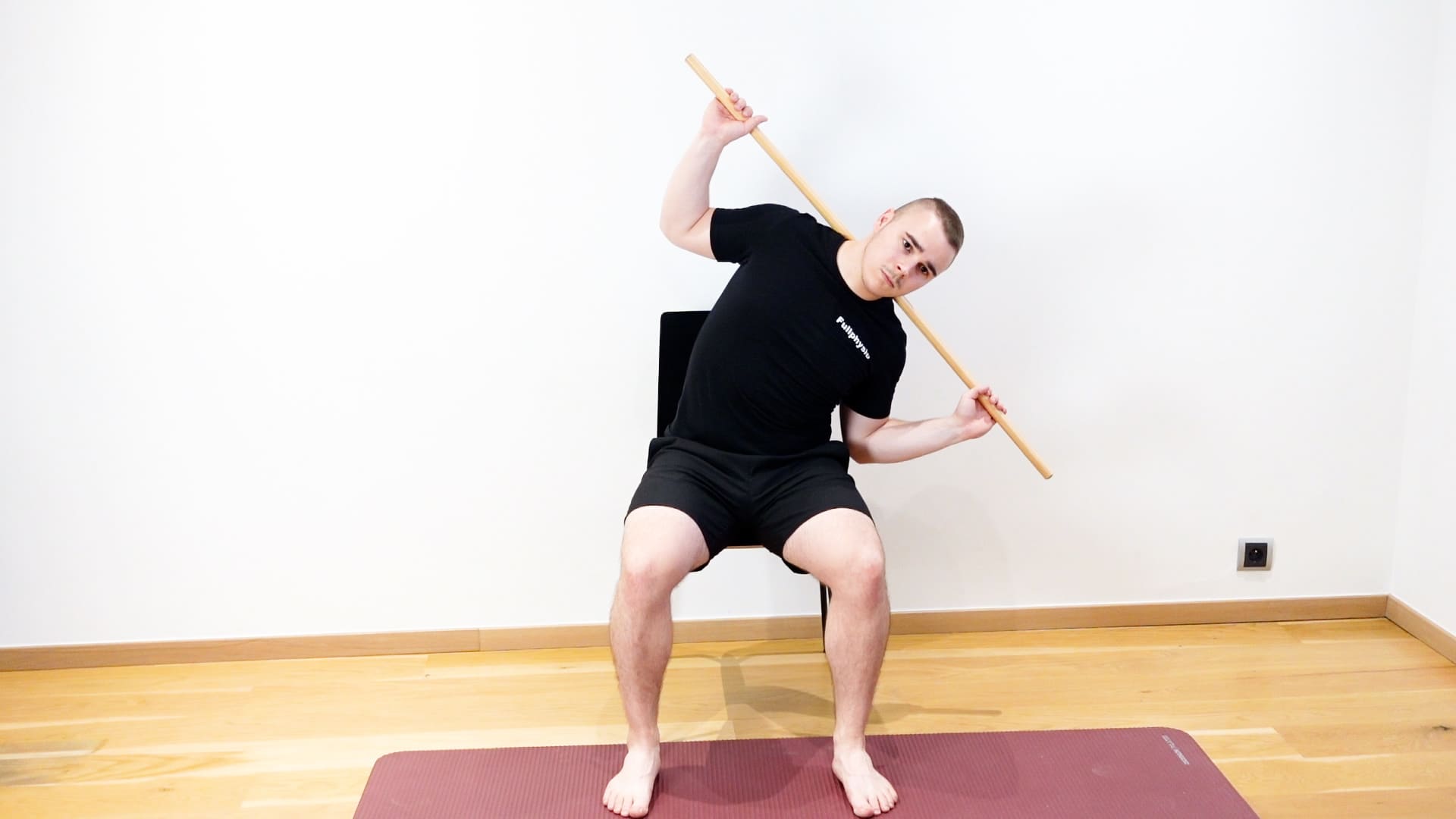 Vidéo d'exercice - Inclinaison avec bâton
