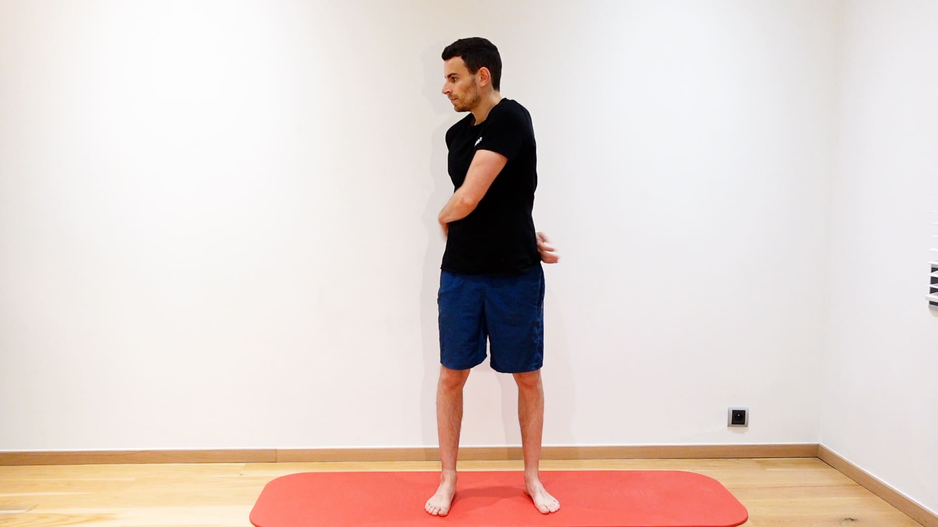 Vidéo d'exercice - Rotation du tronc avec balancement des bras